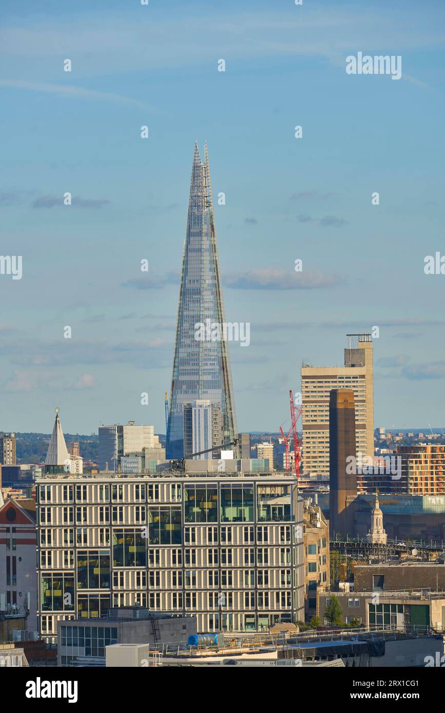 The shard. London skyline. Tall bulding London Stock Photo - Alamy