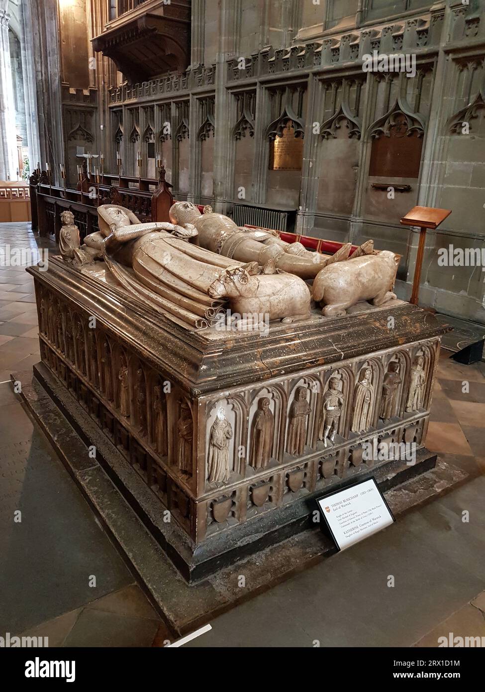 Beauchamp tomb hi-res stock photography and images - Alamy