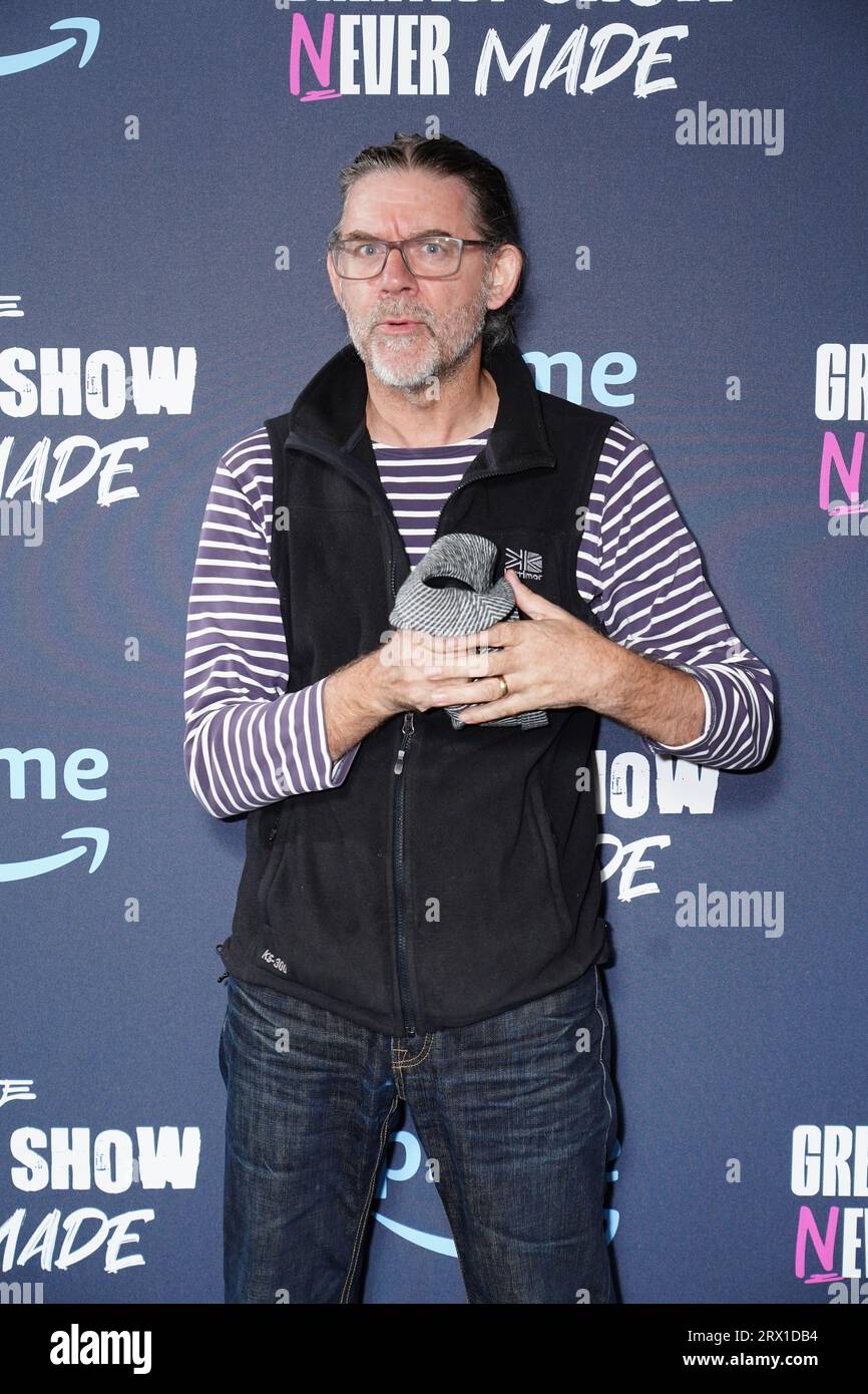 Cast member Tim Eagle attending the photocall for The Greatest Show ...