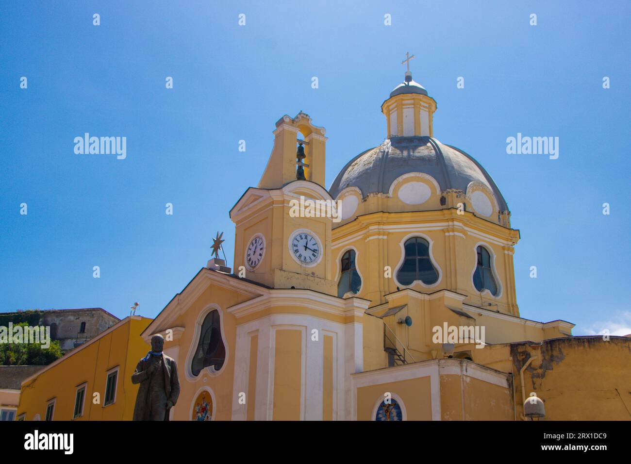 The church of Saint Mary of graces in Procida Stock Photo - Alamy