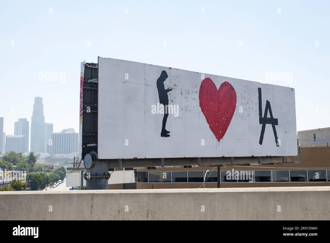 I love los angeles street hi-res stock photography and images - Alamy