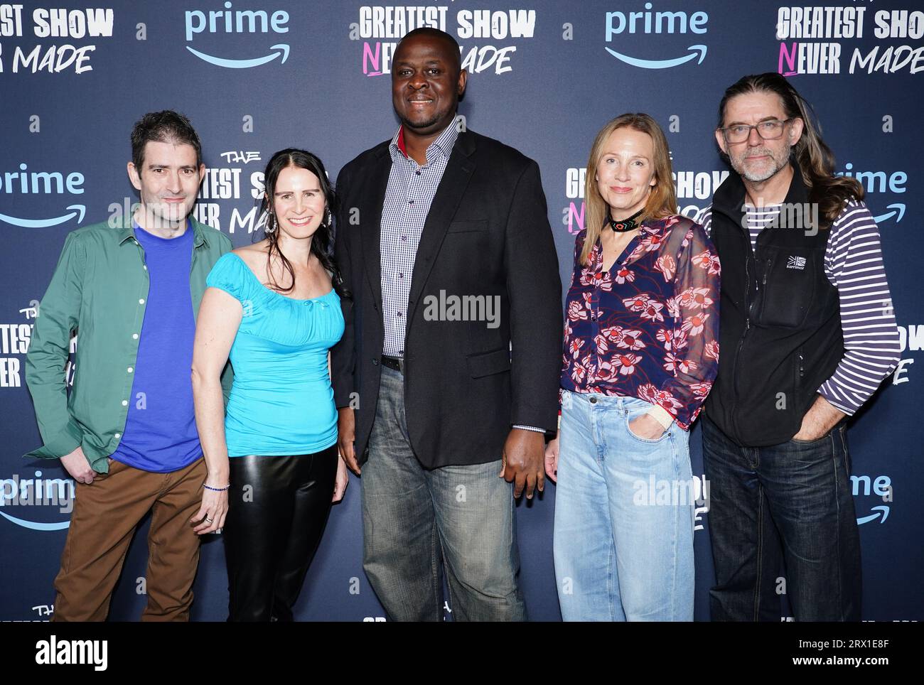 Cast members (left to right) Daniel Pope , Jane Marshall, John Comyn ...