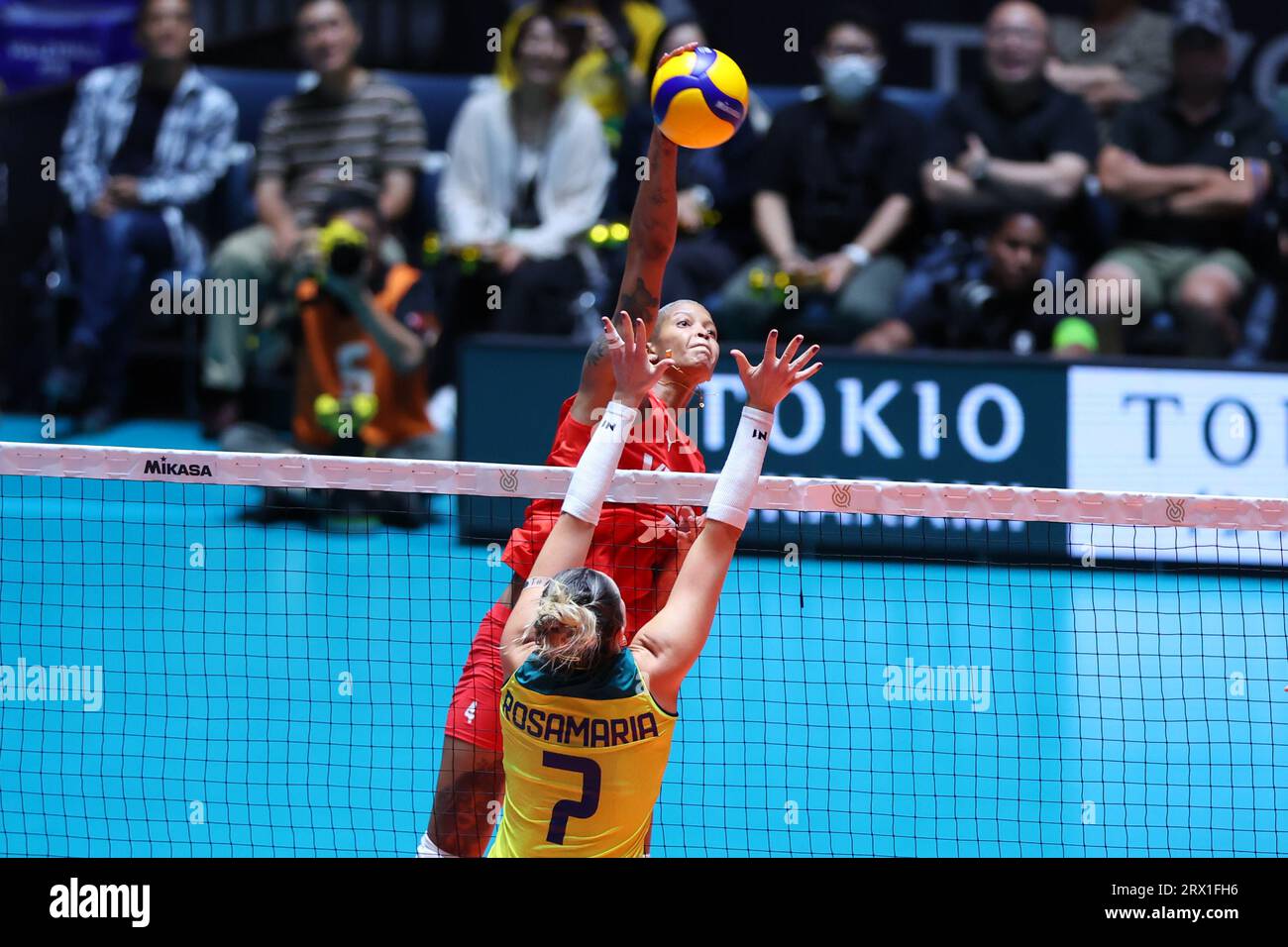Tokyo, Japan. 22nd Sep, 2023. Teresa Vargas Melissa (TUR) Volleyball : FIVB Road To Paris ...