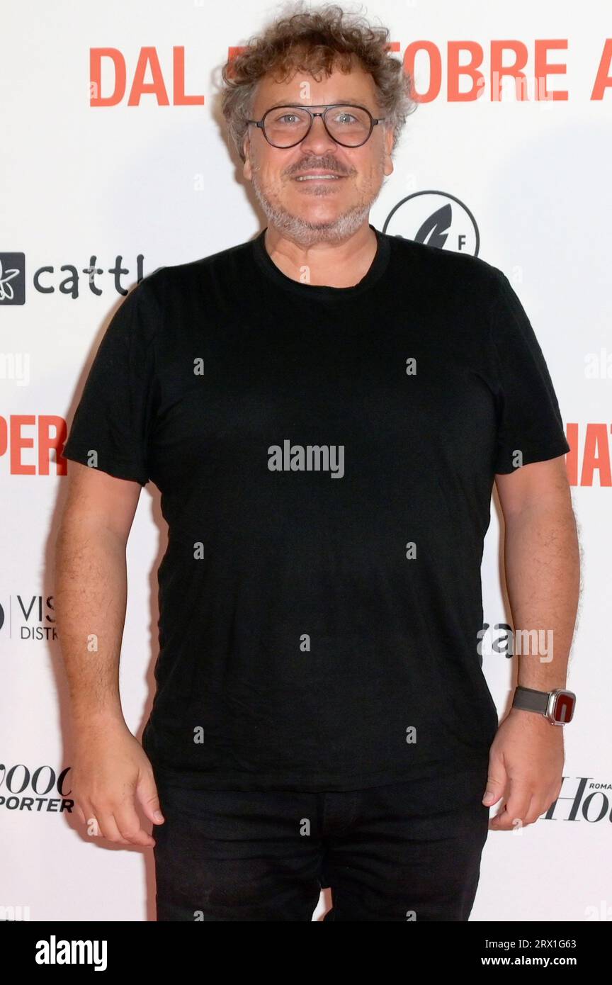 Marco Belardi bei der Premiere des Kinofilms 'Nata per te' im Space ...