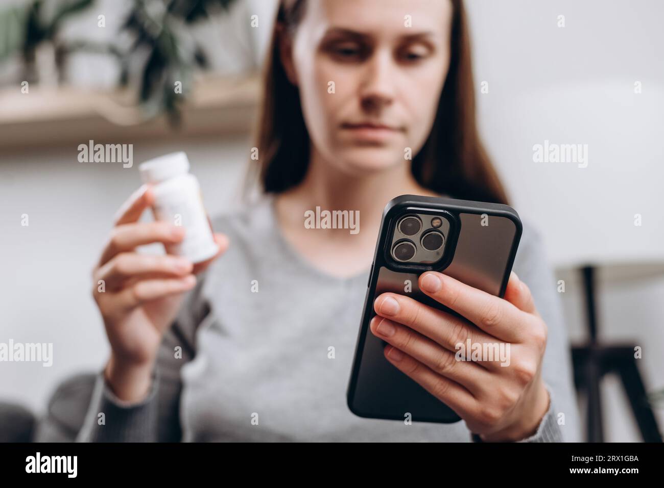 Medication drug warning label hi-res stock photography and images - Alamy