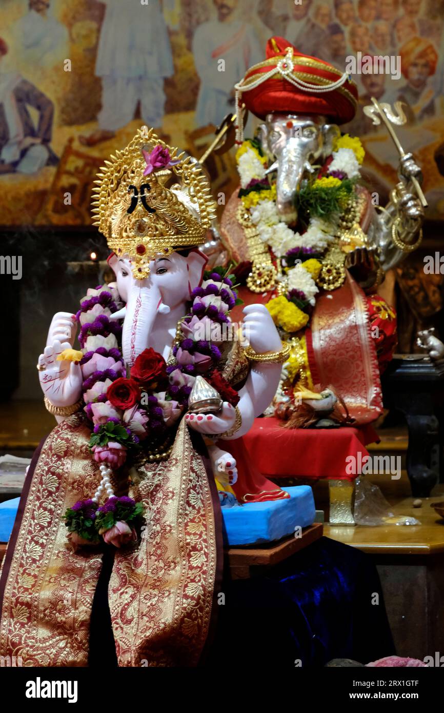 20 September 2023, Pune, Maharashtra, India, Kesari Wada Ganpati is the ...