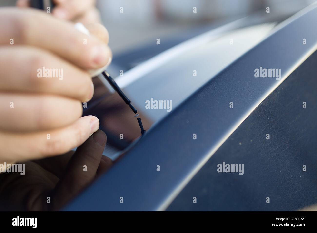 Paint renovation car detailing hi-res stock photography and images - Alamy