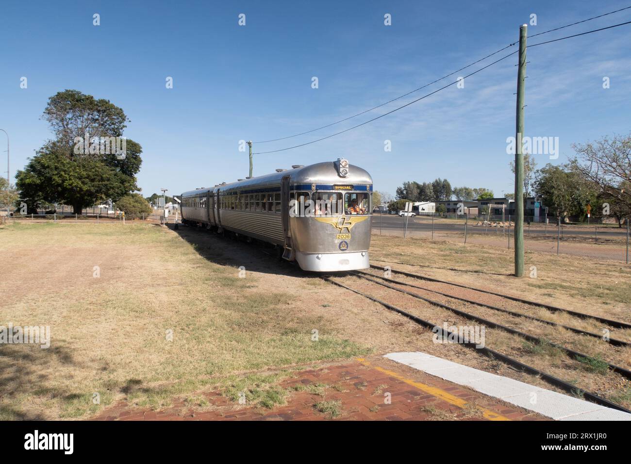 a classic rail train a 2000 class rail motor also known as the silver ...