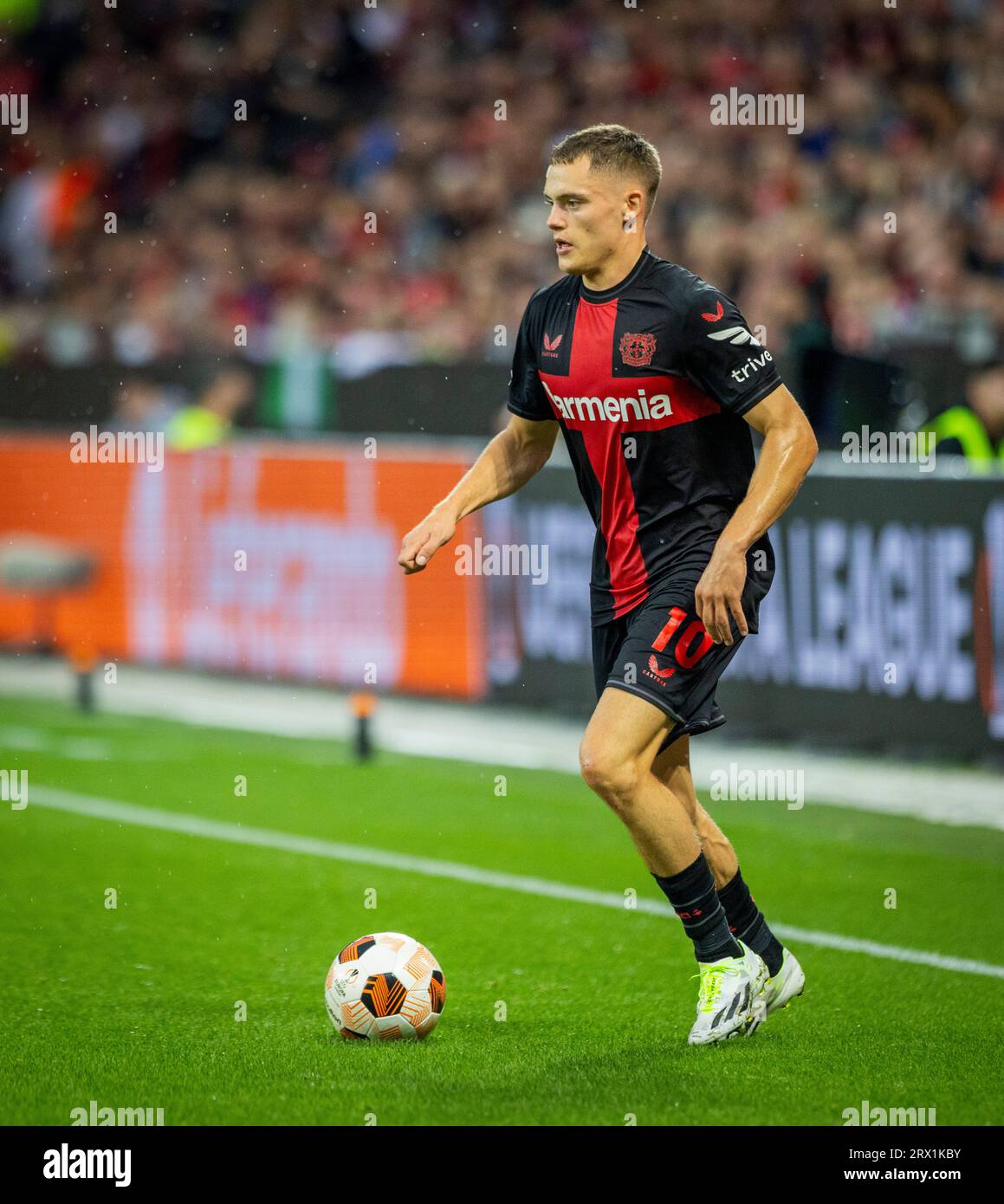 Leverkusen, Germany. 21st Sep 2023. Florian Wirtz (Leverkusen) Bayer ... Leverkusen, Germany. 21st Sep 2023. Florian Wirtz (Leverkusen) Bayer ...