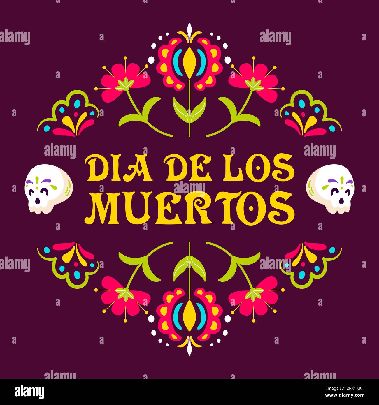 Day of the Dead. Dia de Muertos. Catrina, the garbancera skull, the ...