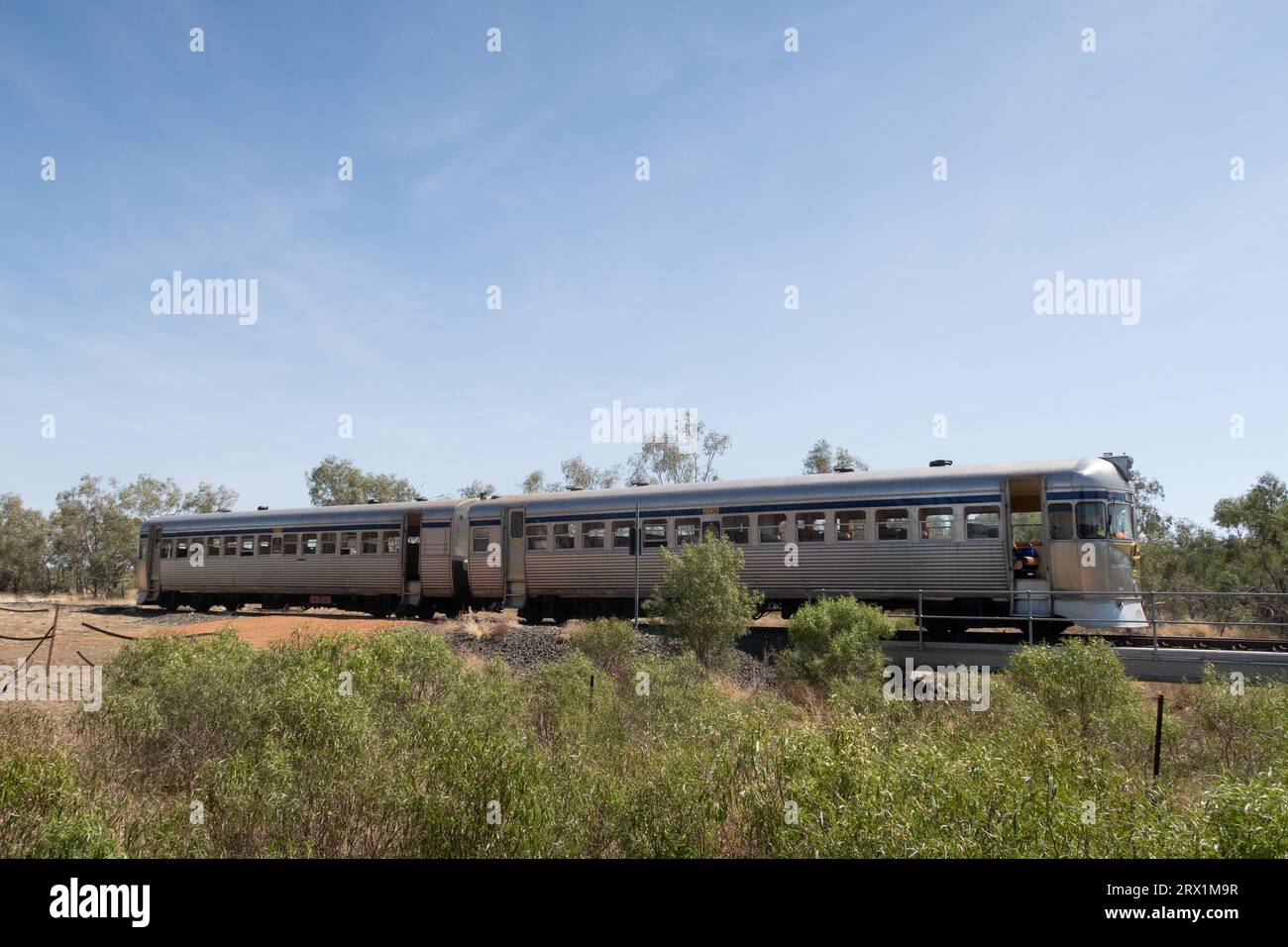 a classic rail train a 2000 class rail motor also known as the silver ...