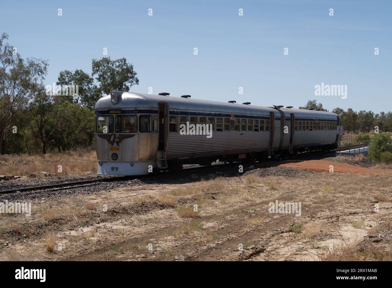 a classic rail train a 2000 class rail motor also known as the silver ...