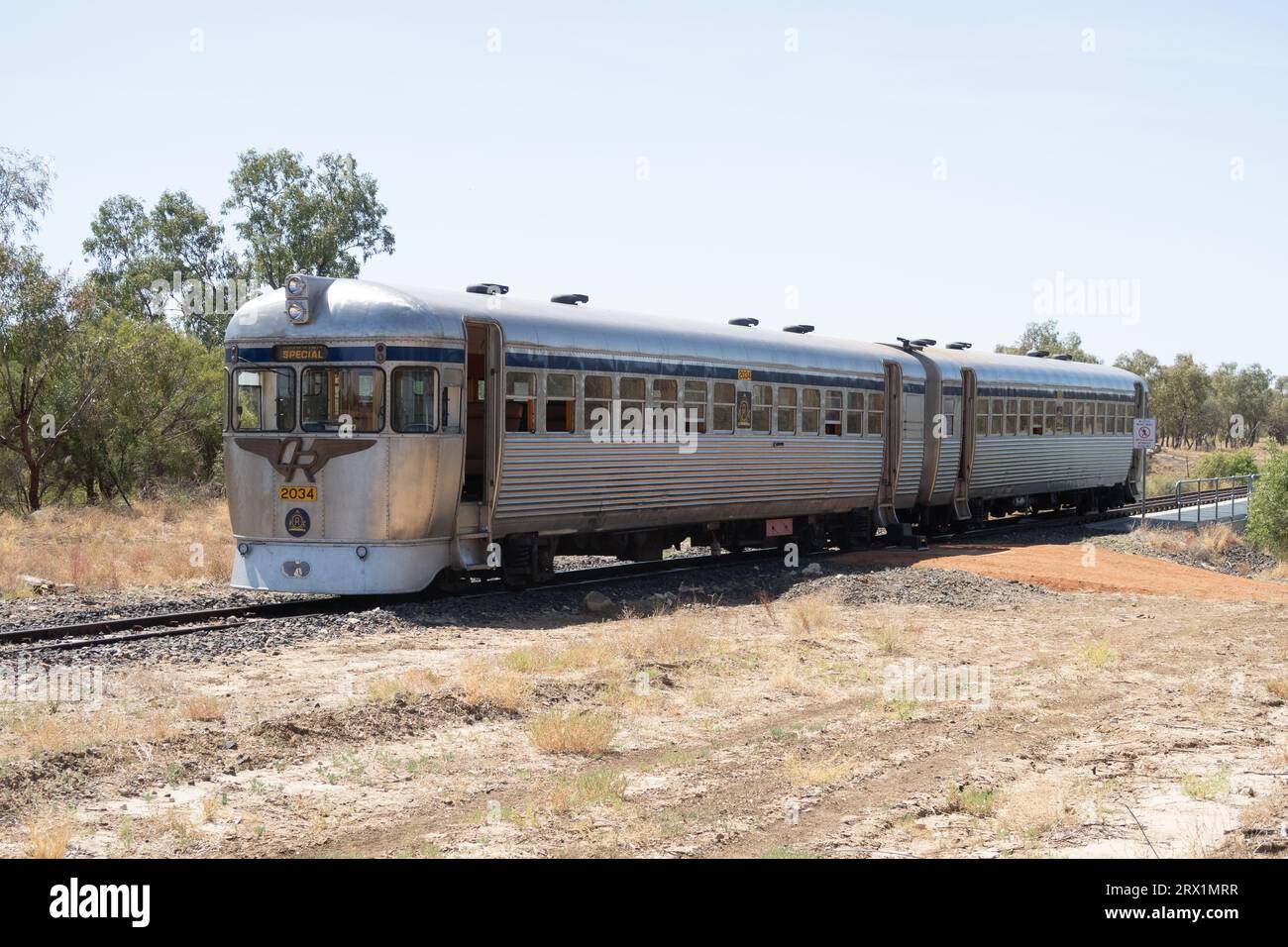 a classic rail train a 2000 class rail motor also known as the silver ...