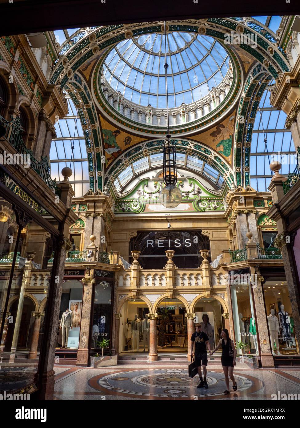 Victoria Arcade, Leeds UK Stock Photo - Alamy