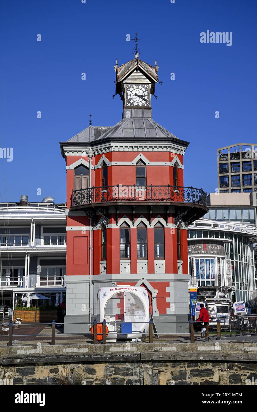 Clock Tower, on the Victoria and Alfred Waterfront, Cape Town, Western ...