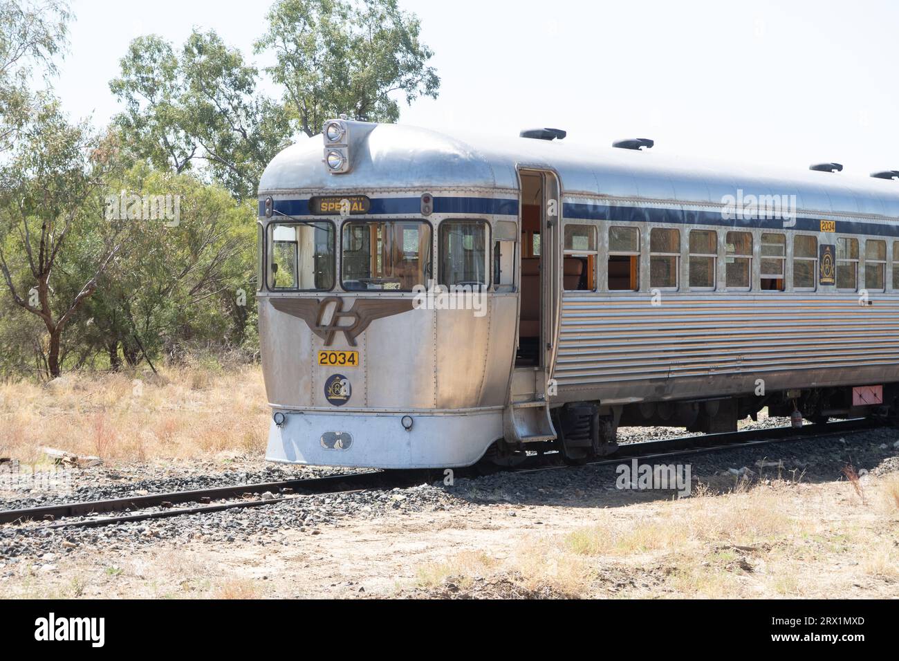 a classic rail train a 2000 class rail motor also known as the silver ...