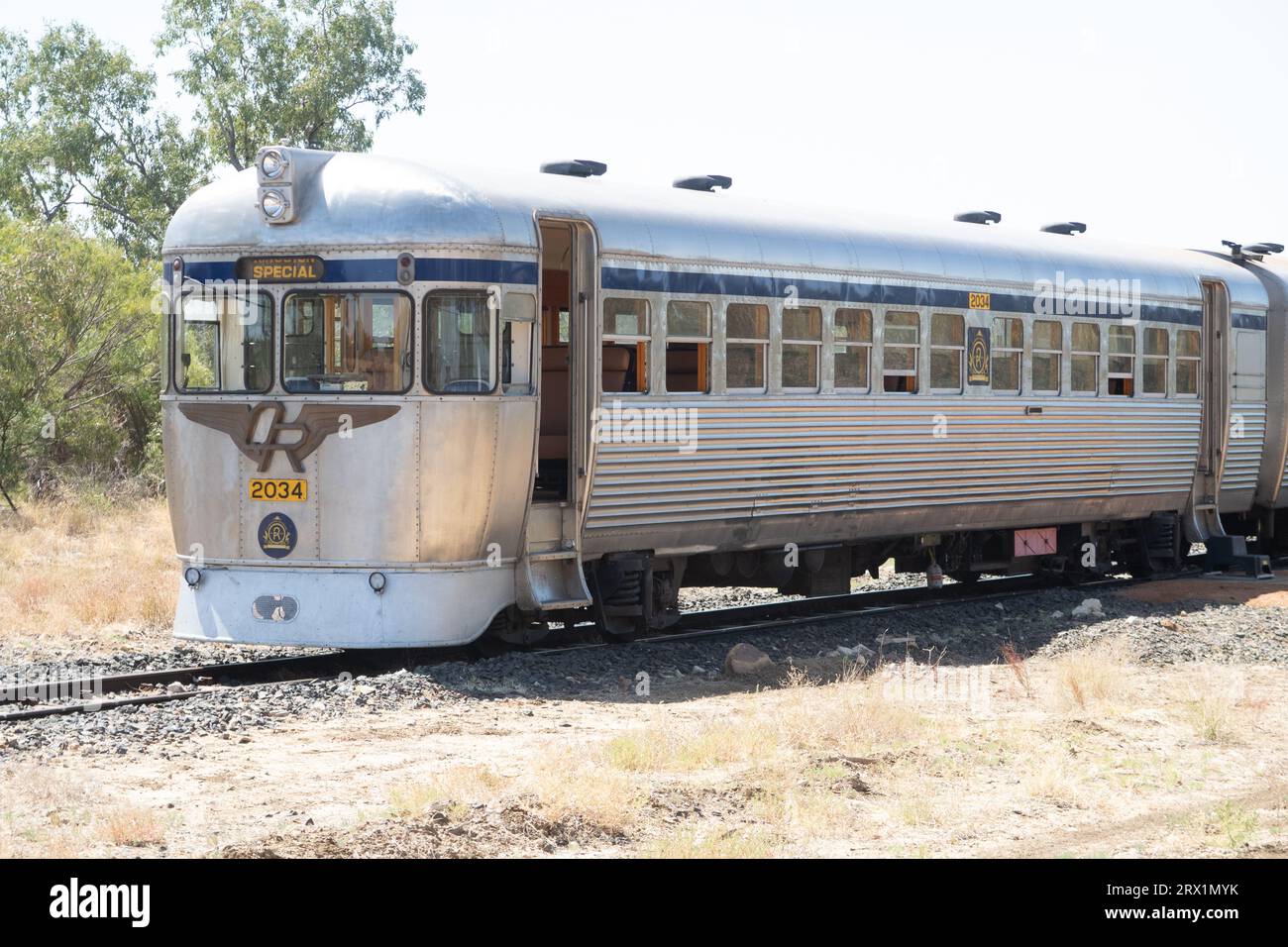 a classic rail train a 2000 class rail motor also known as the silver ...