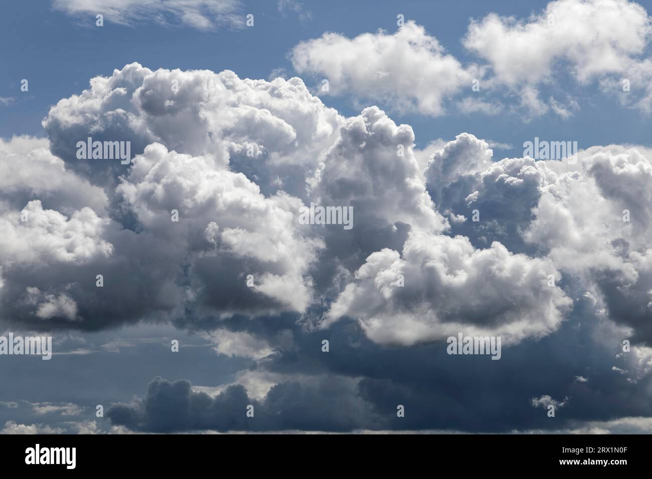 Nature, storm cloud formation, Province of Quebec, Canada Stock Photo ...