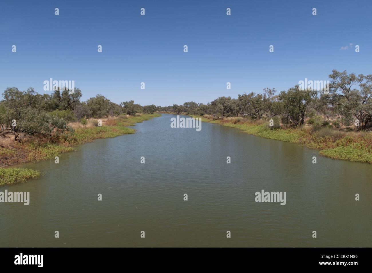 The Darr River is part of a massive outback river system in western ...