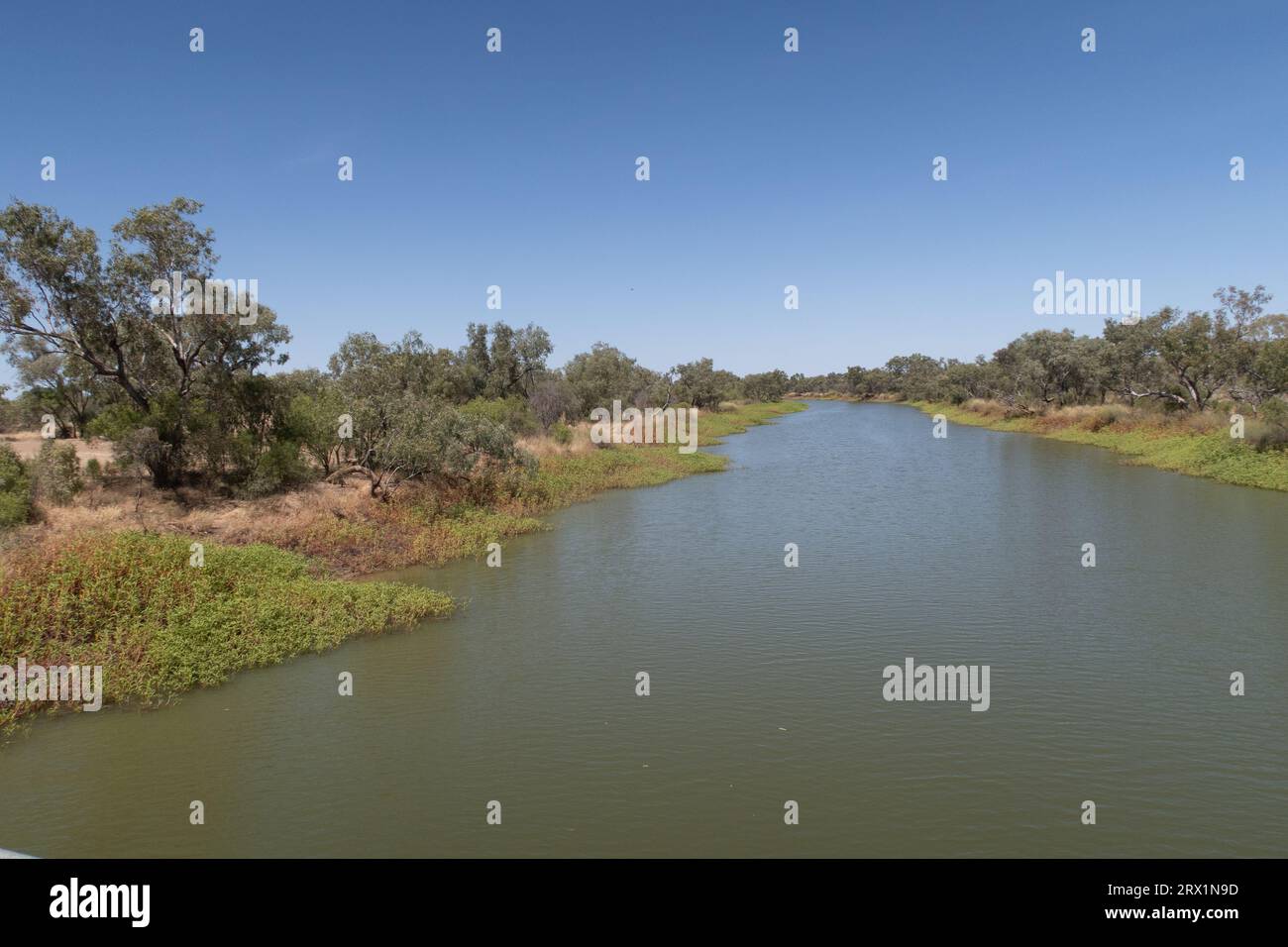 The Darr River is part of a massive outback river system in western ...