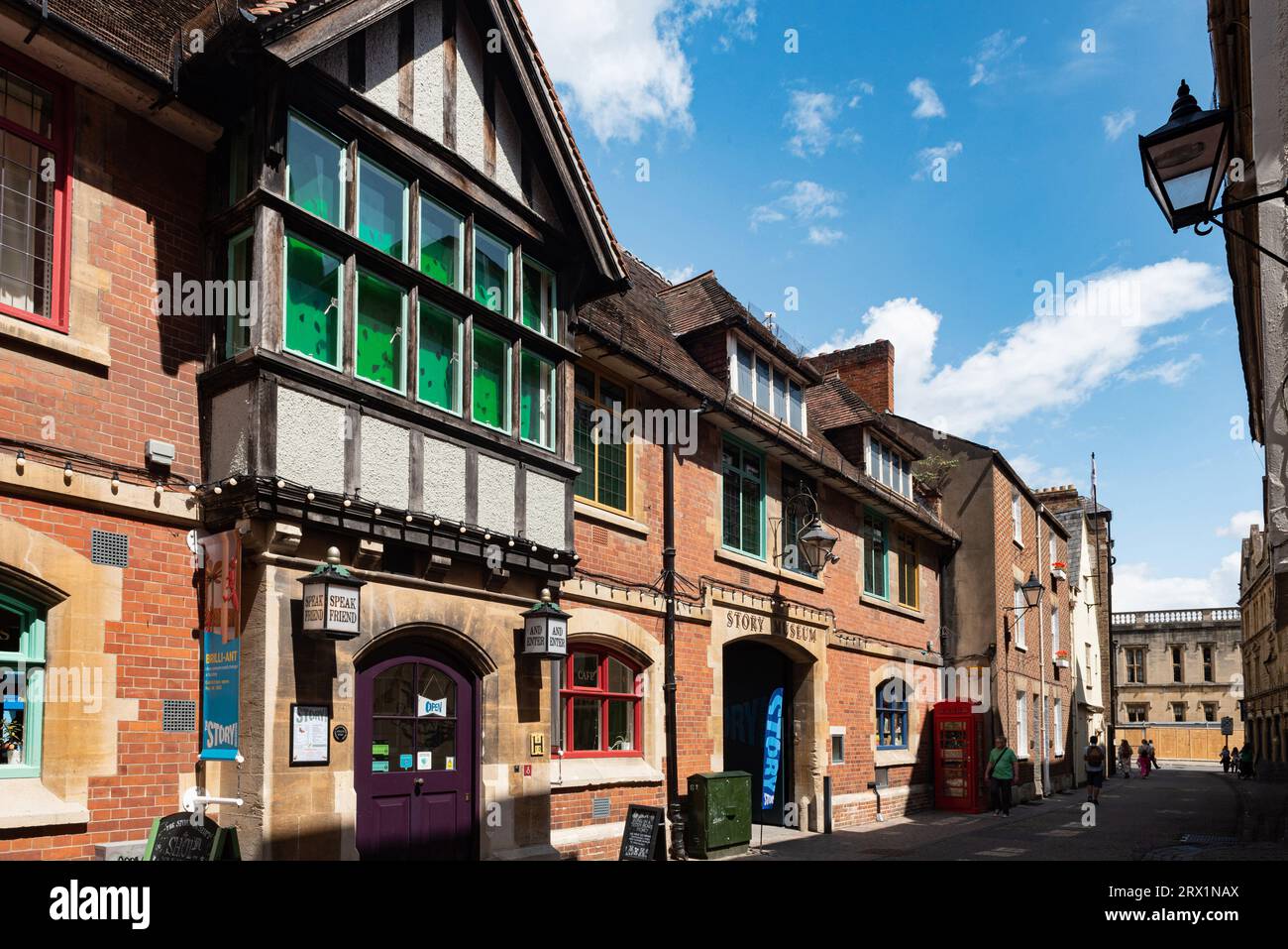 Oxford, UK. 25th July, 2023. View of the Story Museum is a museum in ...