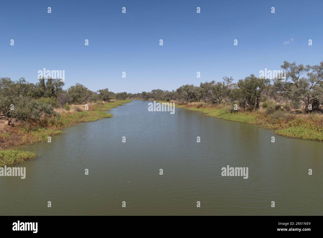 The Darr River is part of a massive outback river system in western ...