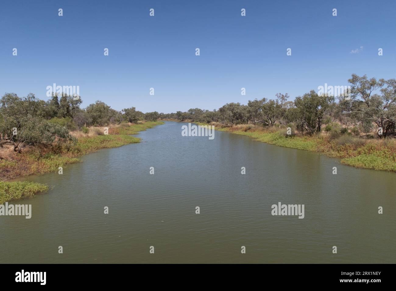 The Darr River is part of a massive outback river system in western ...