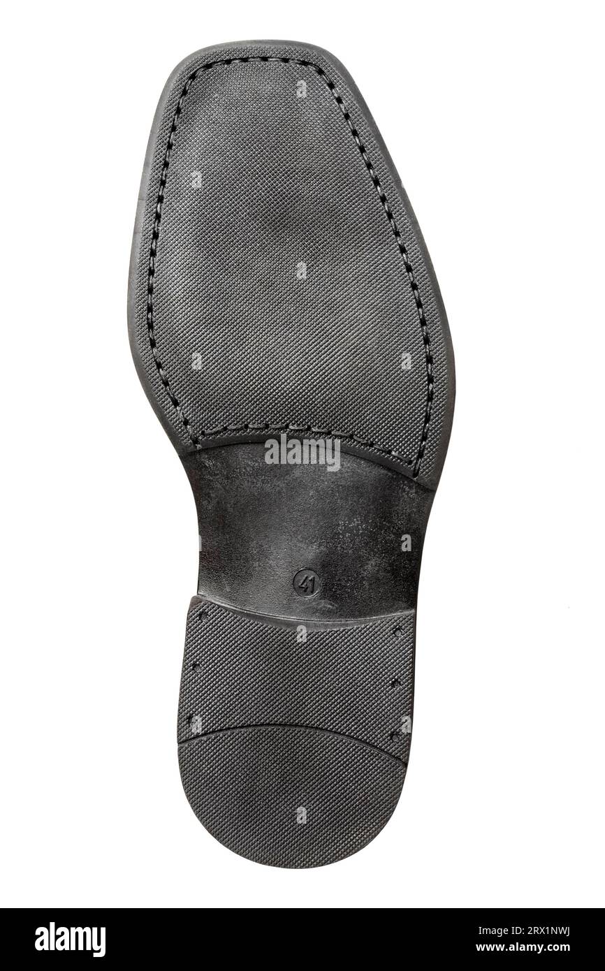 Rubber sole of a men's shoe Stock Photo - Alamy