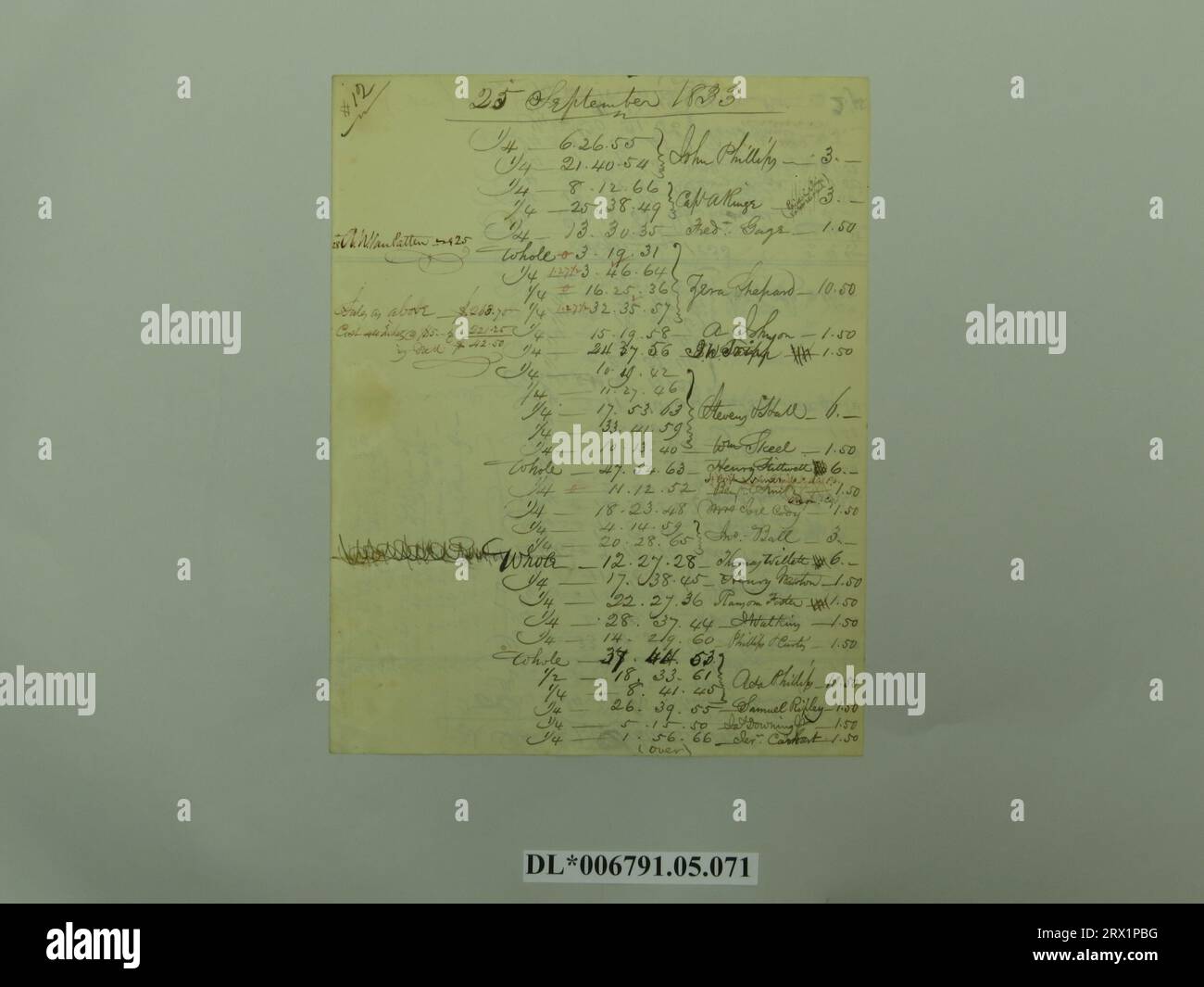 Sheet (paper). DL*006791.05.071 Stock Photo - Alamy