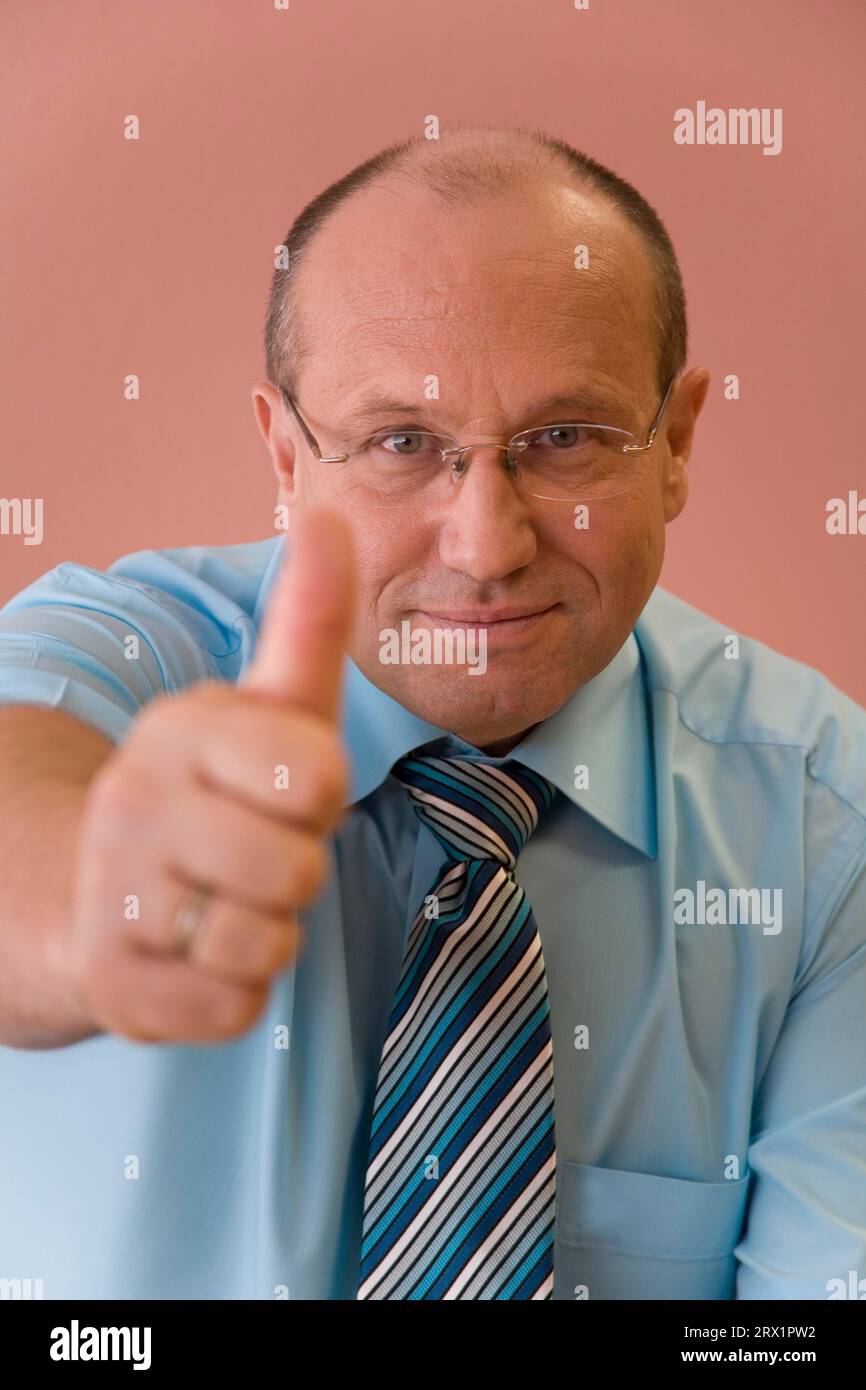 Boss at his workplace Stock Photo - Alamy