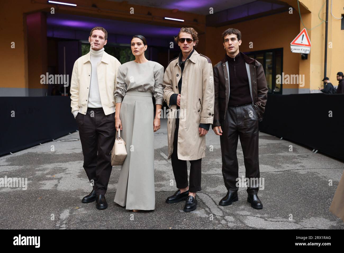 Milan, Italy. 22nd Sep, 2023. Giulia Bevilacqua, Alessandro Fella ...