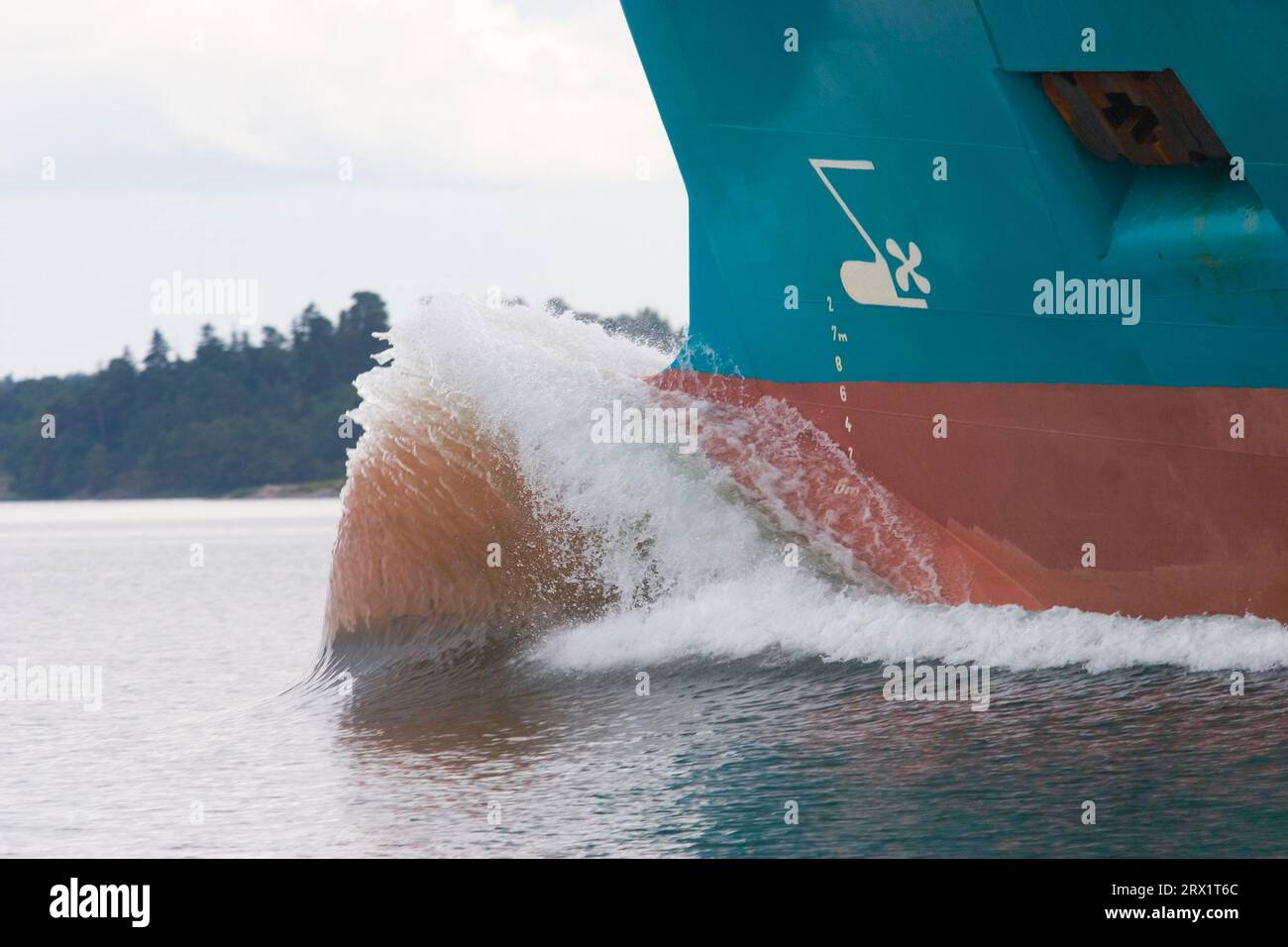 The bow wave of a freighter Stock Photo - Alamy The bow wave of a freighter Stock Photo - Alamy