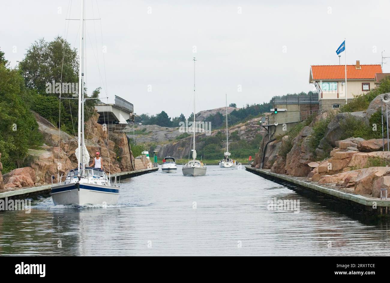 The Soten Canal in the Swedish Western Skerries Stock Photo - Alamy