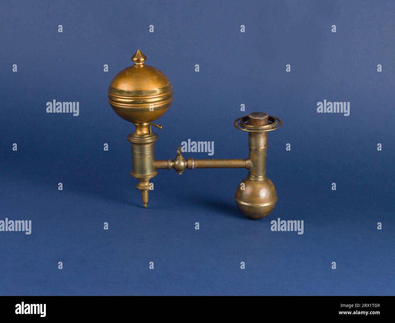 Patent model, vapor burner. Construction of Lamps for Burning Volatile ...