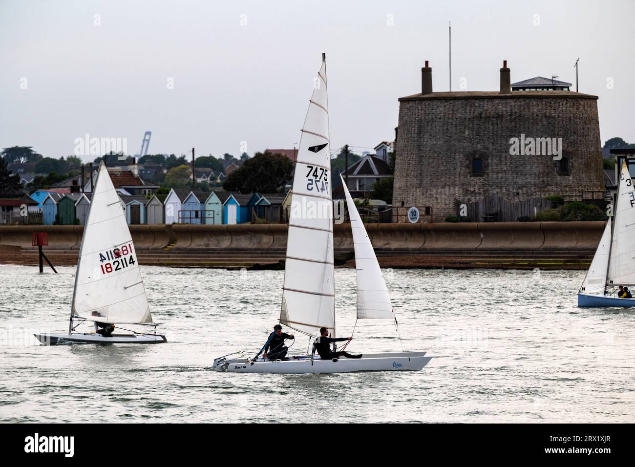 Felixstowe Ferry sailing club Stock Photo - Alamy