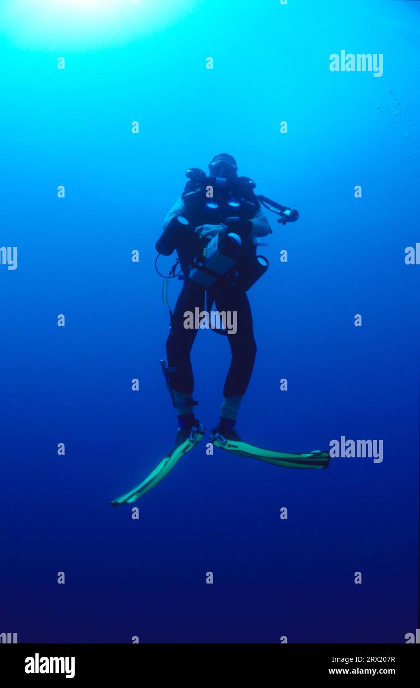 Tec diver hi-res stock photography and images - Alamy