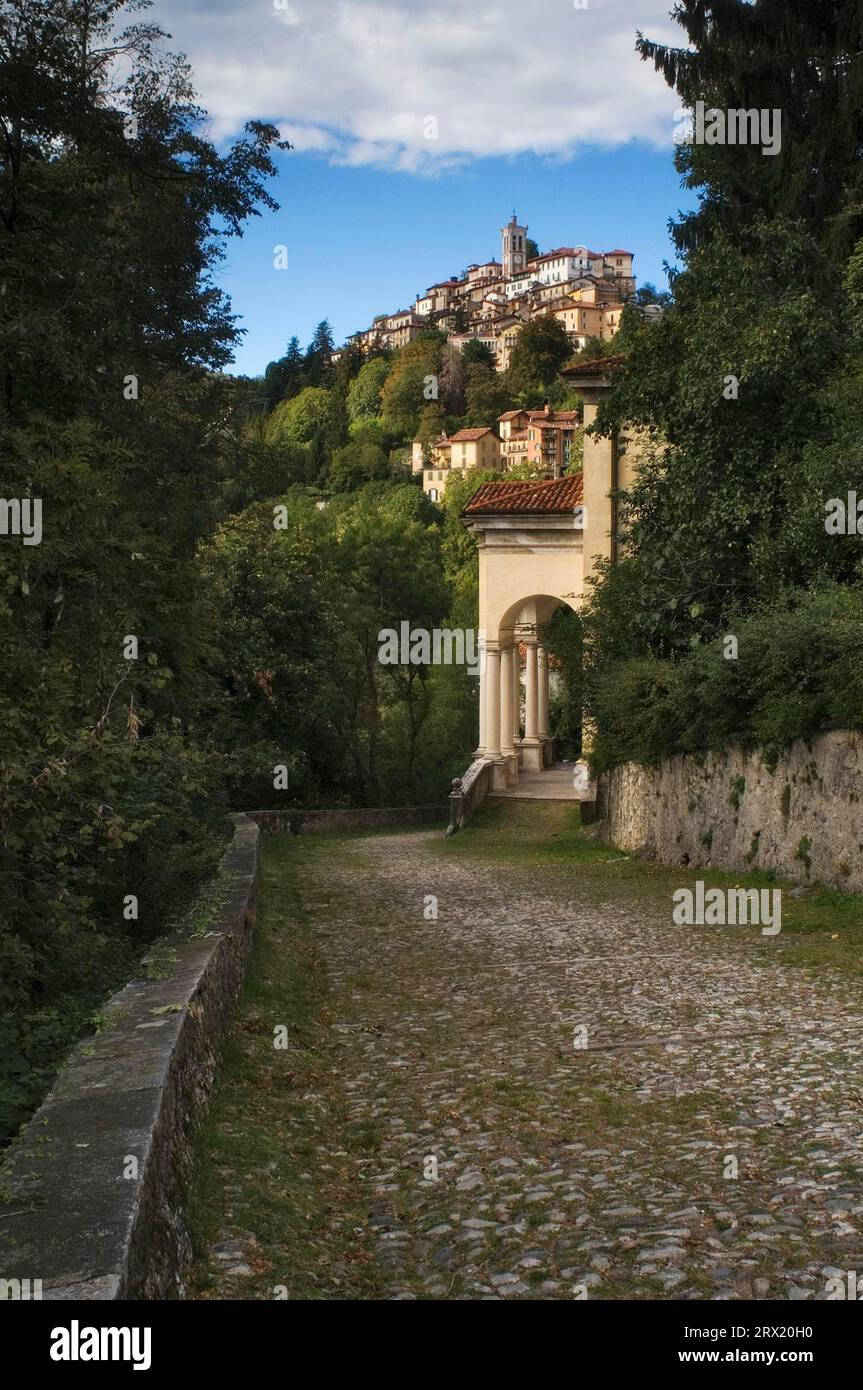 The Sacro Monte di Varese, with its 14 chapels and its sanctuary of ...