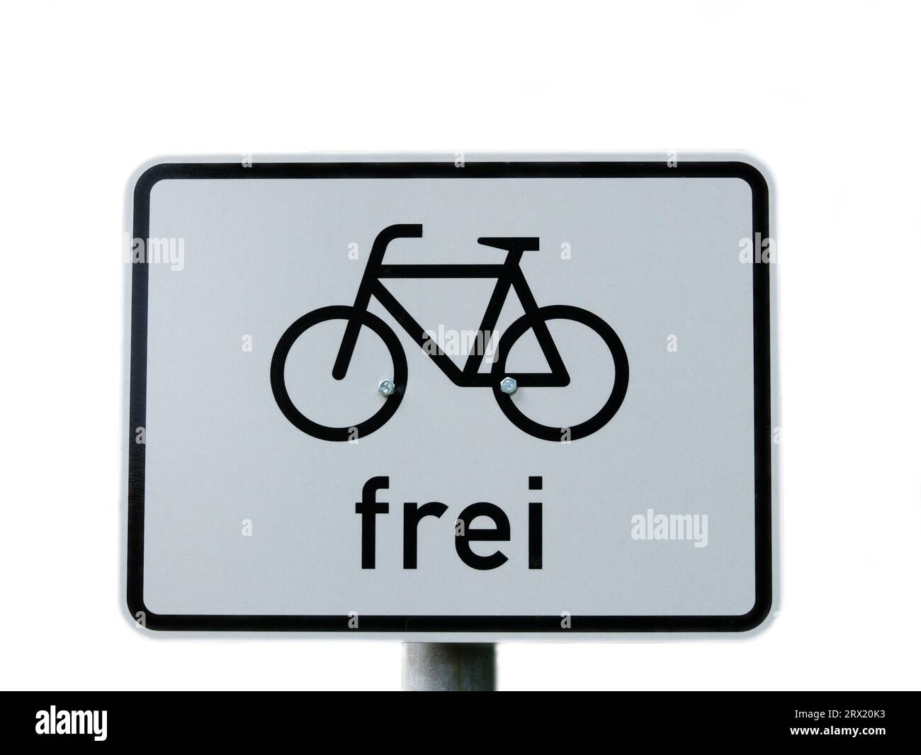 Cut-out, traffic sign Stock Photo - Alamy