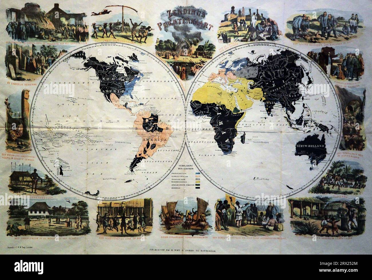 the spread of christianity map