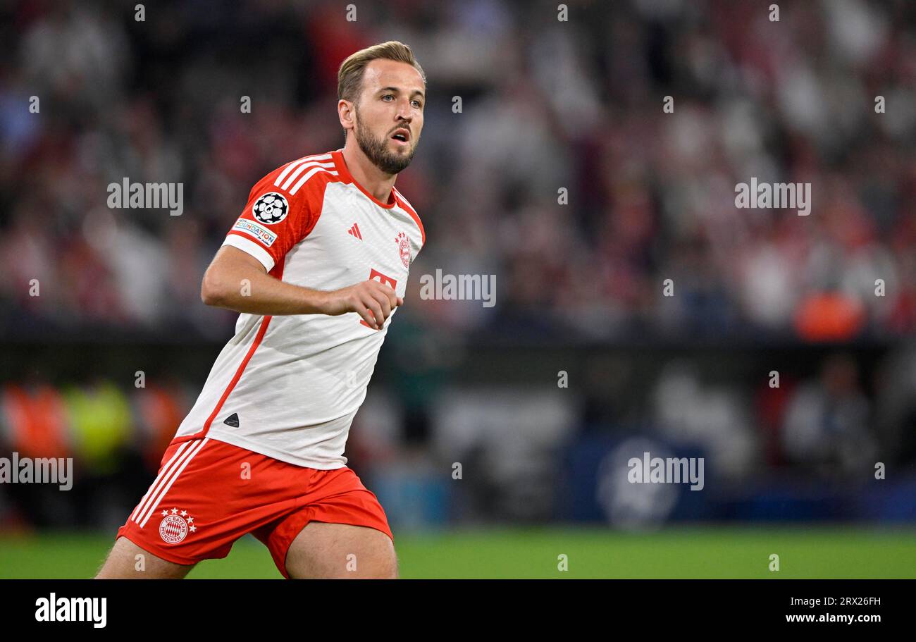 Harry Kane FC Bayern Munich FCB, Champions League, Allianz Arena ...