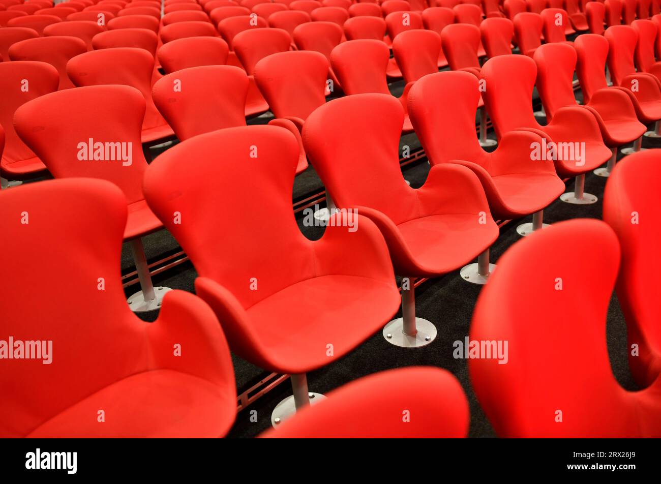 Press Centre FC Bayern Munich, Seats, Red, Champions League, Allianz ...