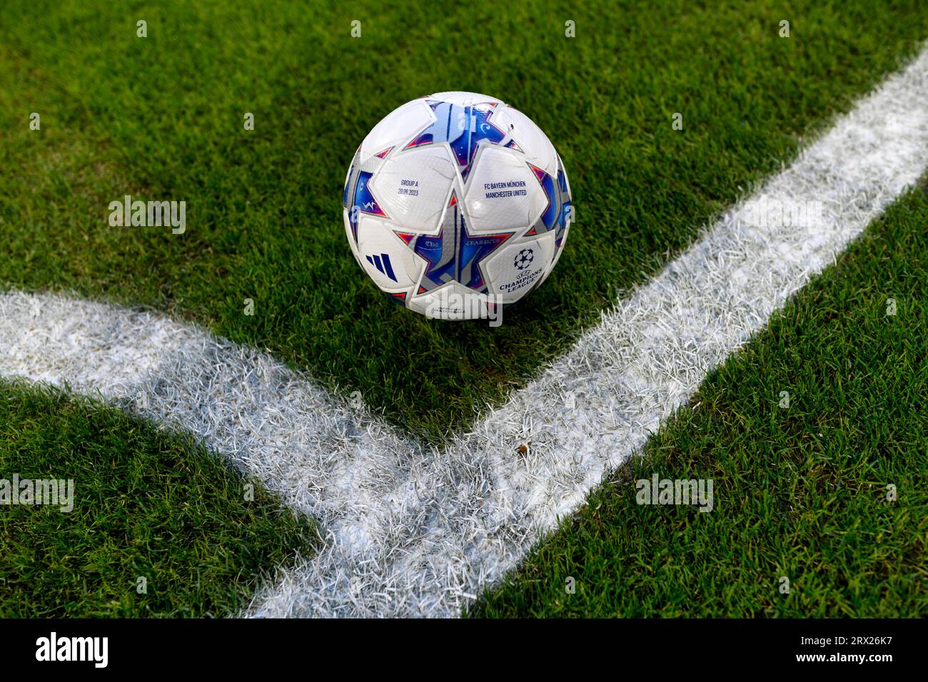 Adidas UEFA Champions League Pro Match Ball, Logo, featuring FC Bayern ...