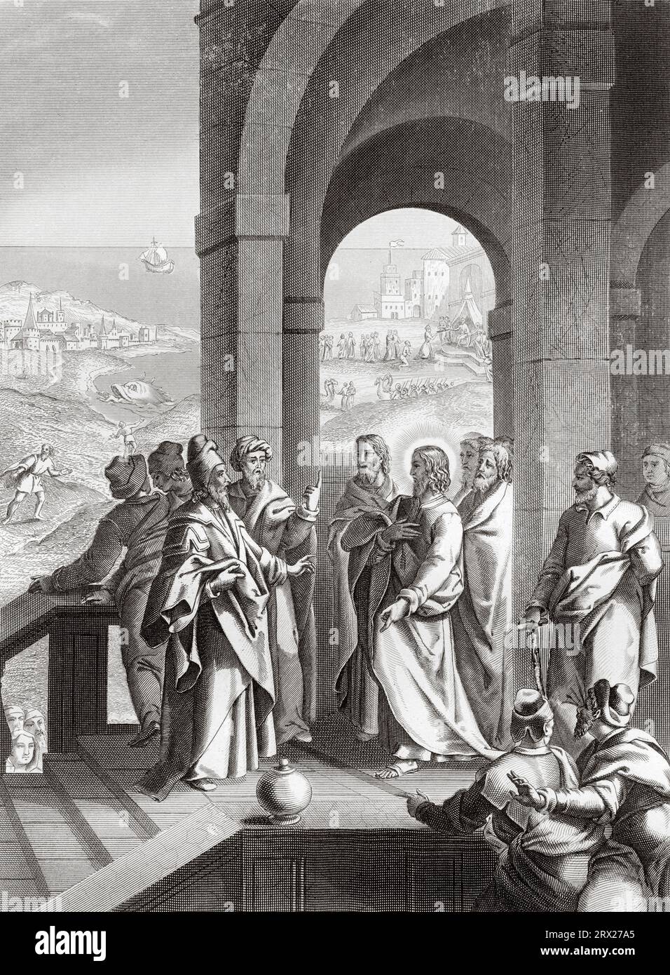 The Jews ask Jesus, what miracle can you show us to justify what you ...