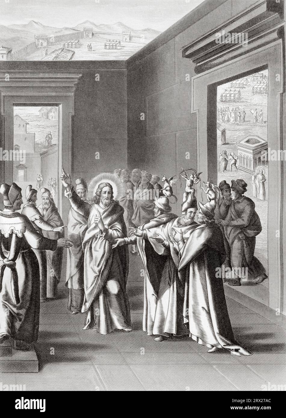Jesus Christ declares his doctrine. Illustration for The life of Our ...