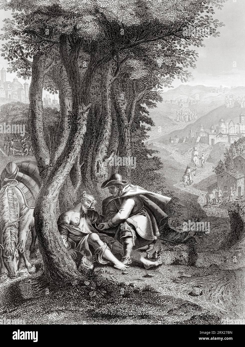 Parable of the good samaritan hi-res stock photography and images - Alamy