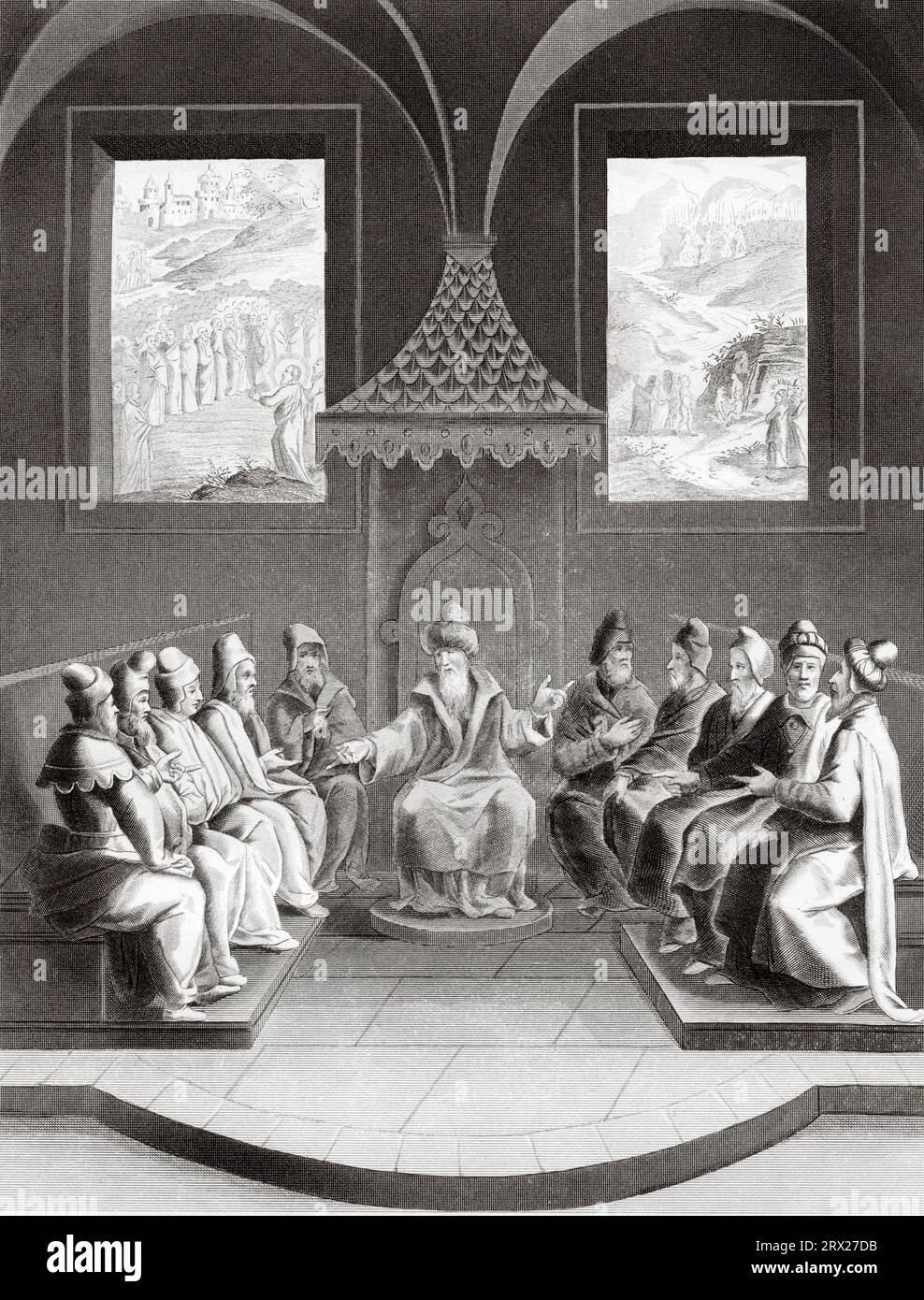 Trial of jesus hi-res stock photography and images - Alamy