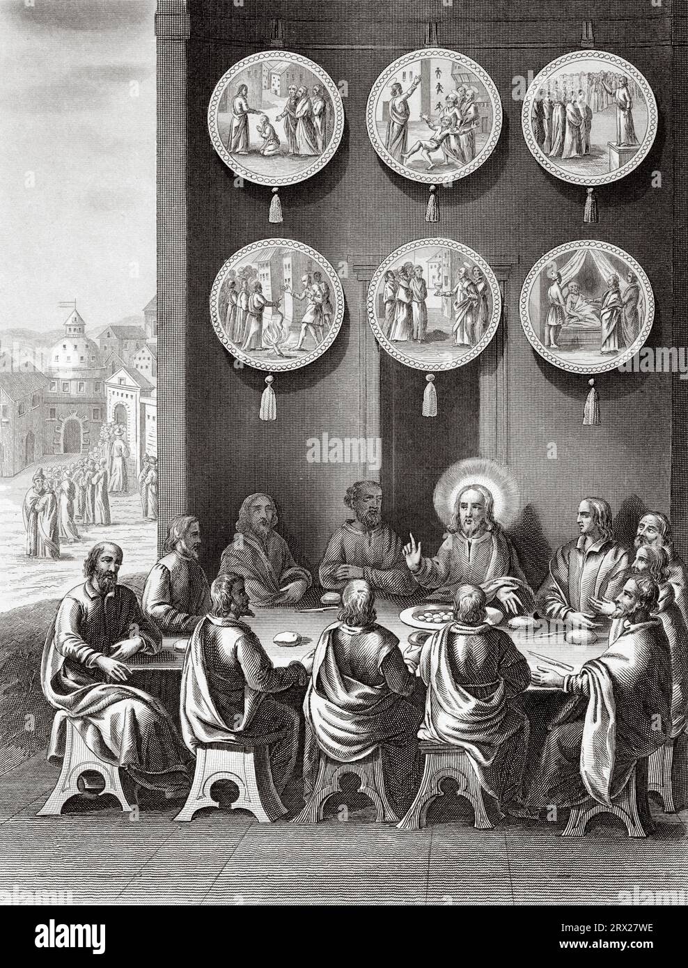 Jesus sends the twelve apostles to preach the kingdom of God throughout ...