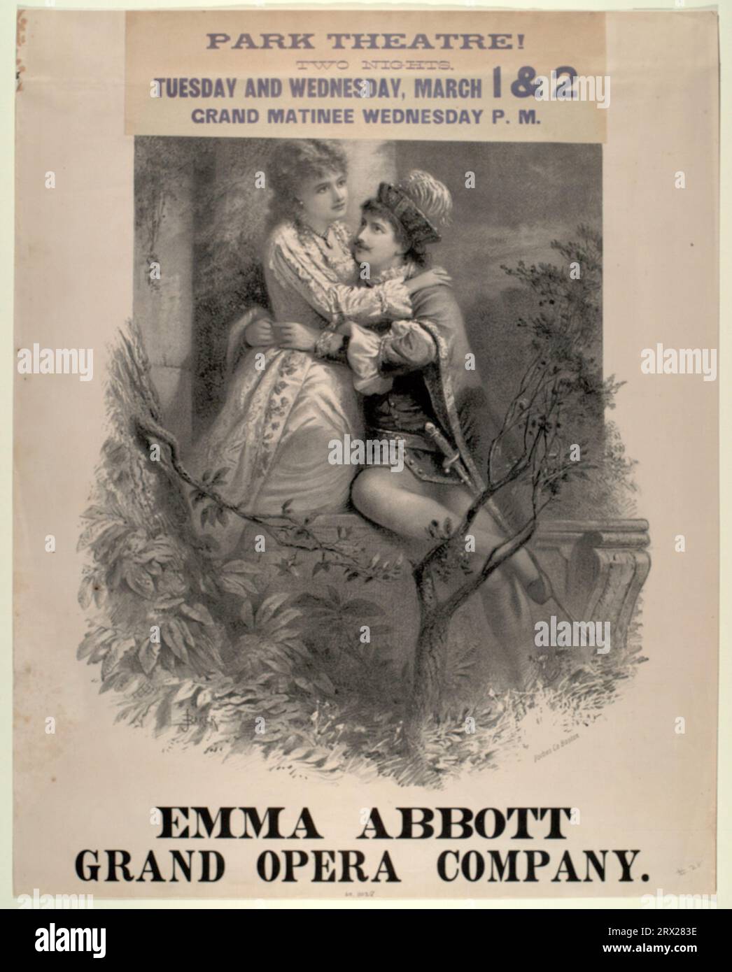 Emma abbott opera hi-res stock photography and images - Alamy