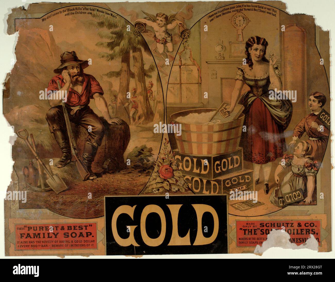 American soap advertisement hi-res stock photography and images - Alamy