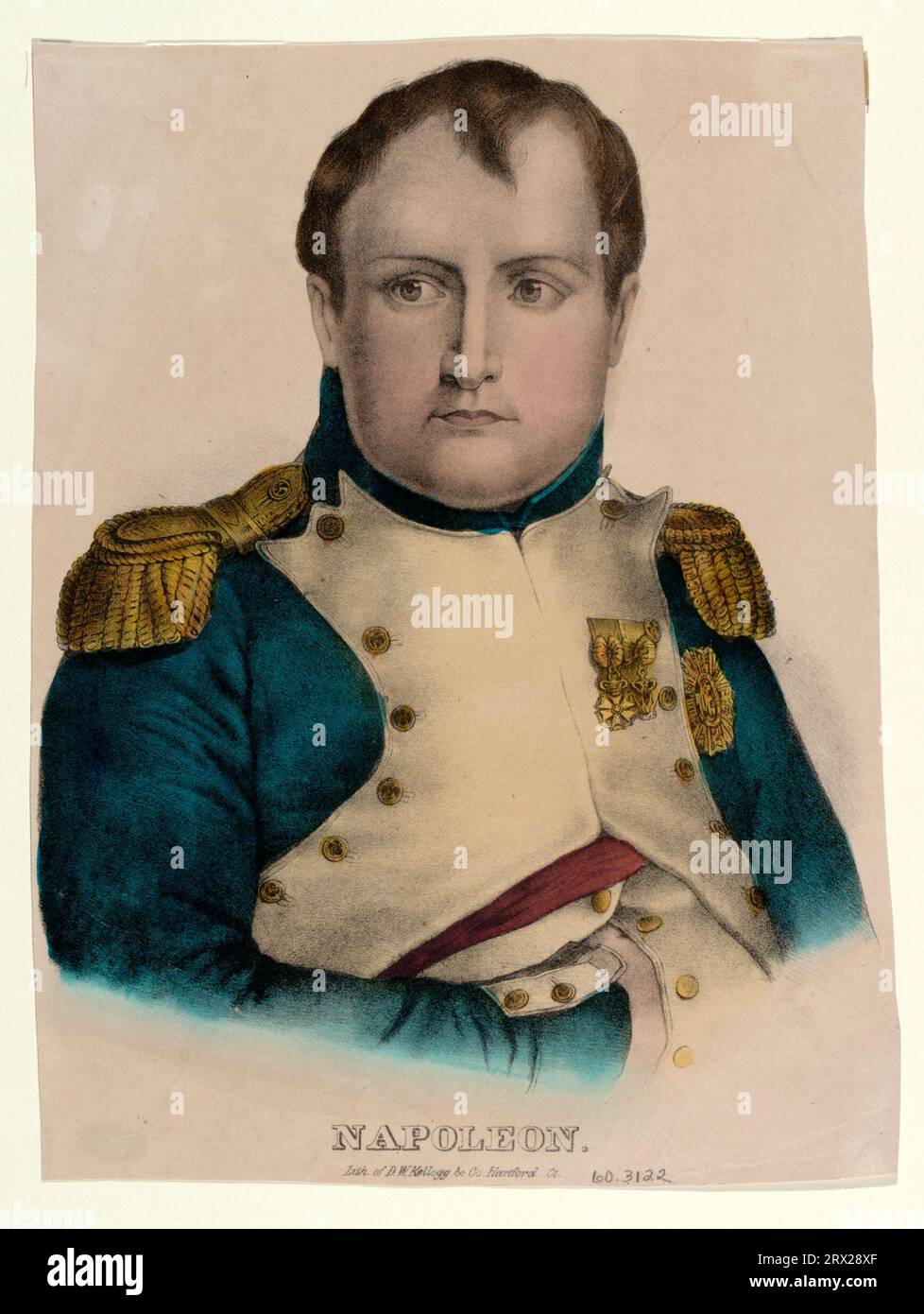 Lithograph, "Napoleon". DL*60.3122. Peters Prints Collection Stock ...